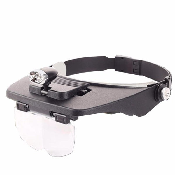Lupa X1 PRO con Lentes de 2.5 X o 3.5 X y Lámpara sin Cable Recargable